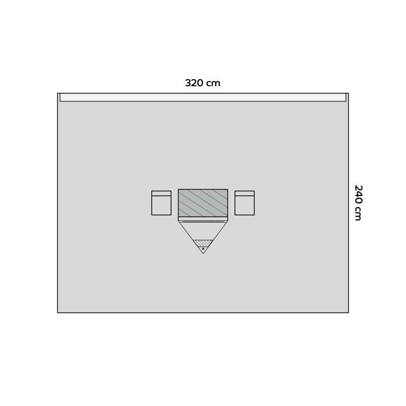 Sterile Hip Drape - fenestration + screen