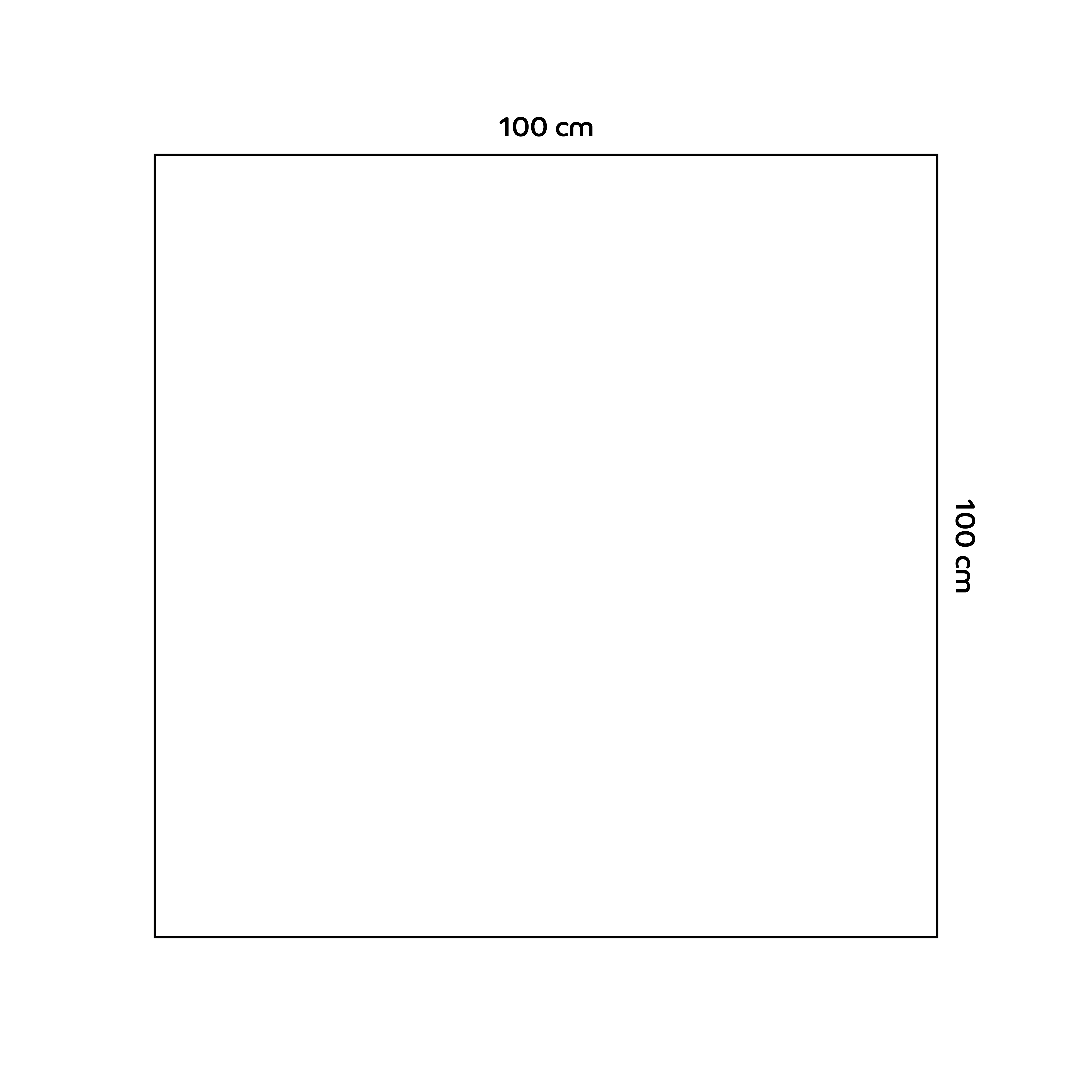 White baby wrap 100 x 100cm