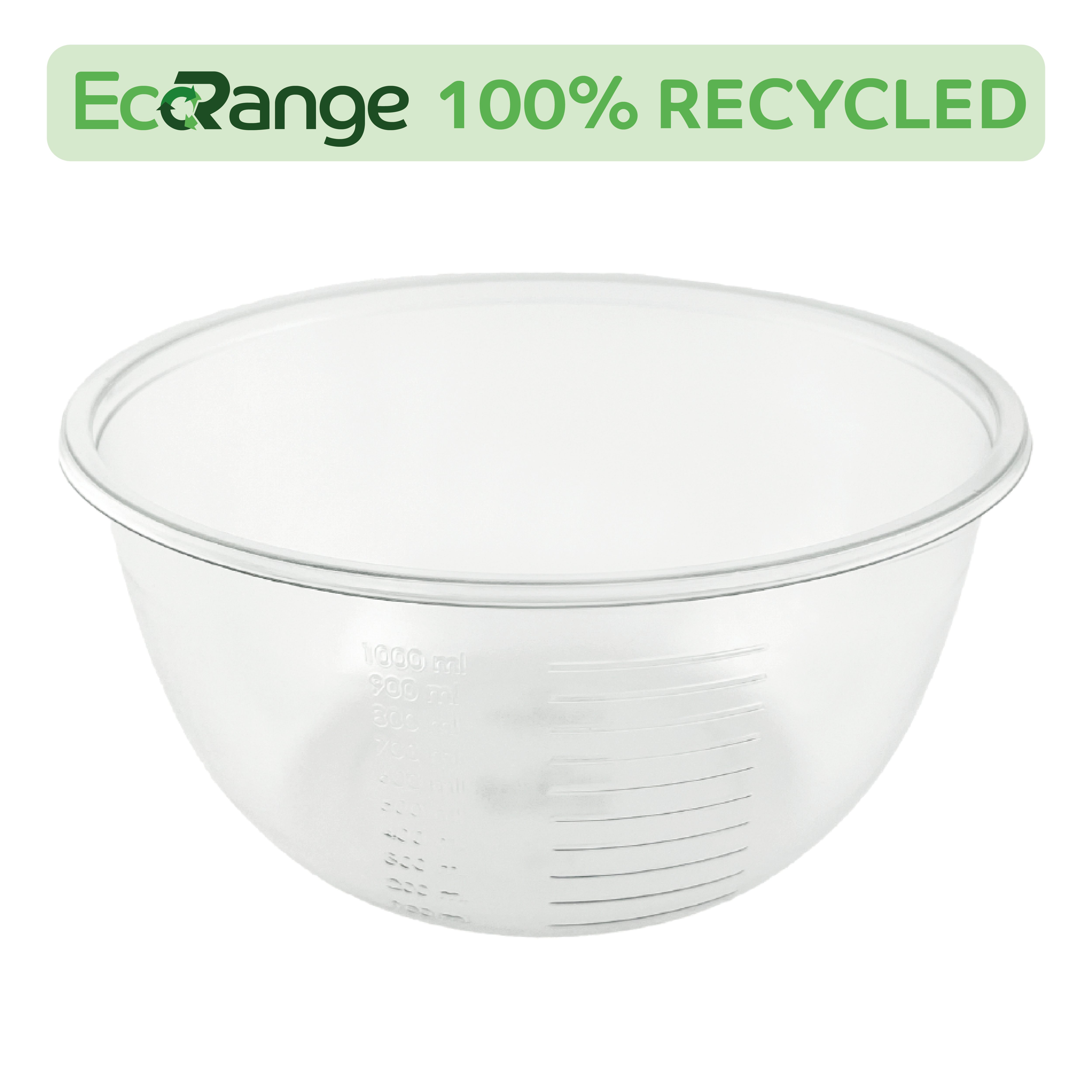 EcoRange 100% RECYCLED Bowl 1000ml