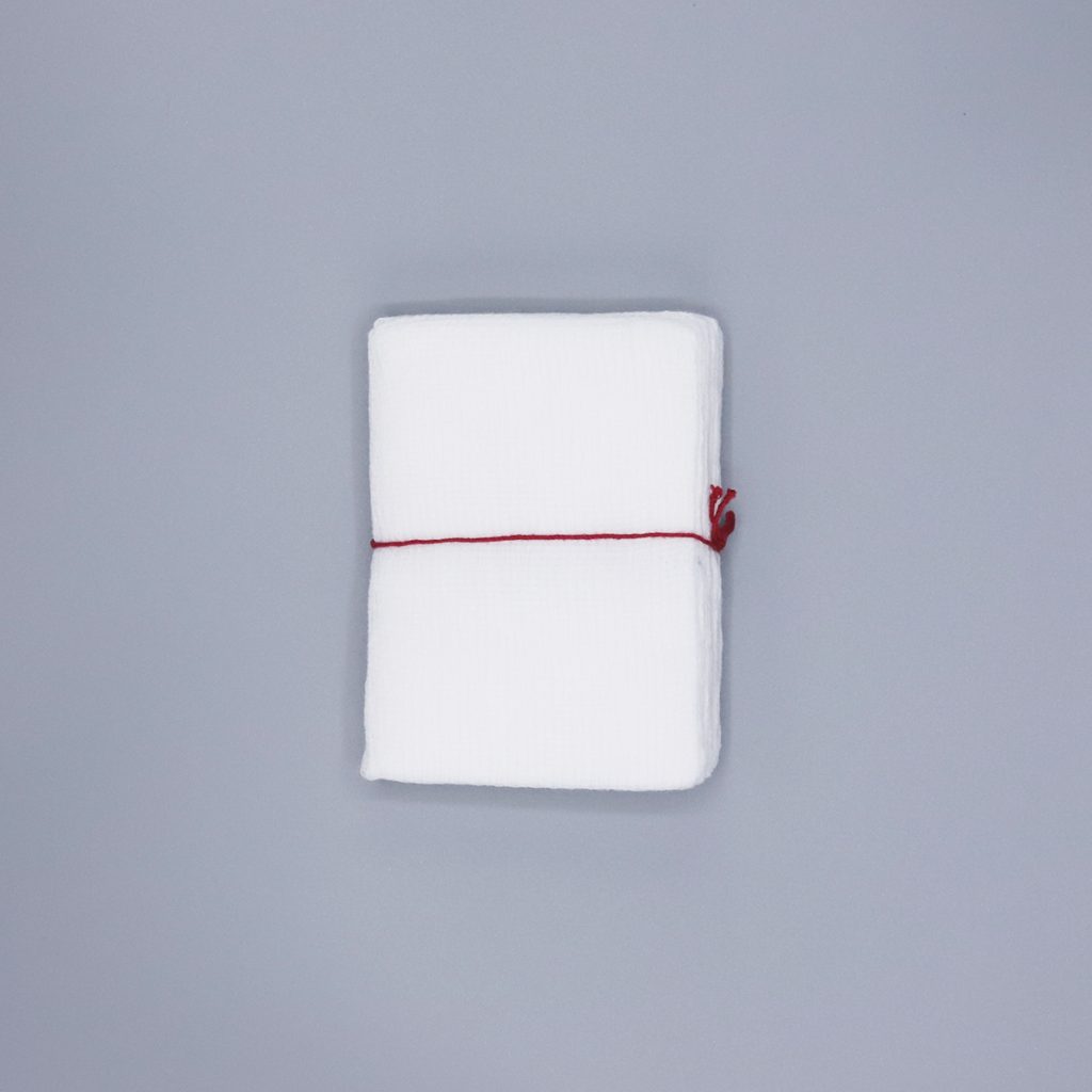 XRD Swabs (Tied 5s) BP - 32ply - 7.5cm x 10cm