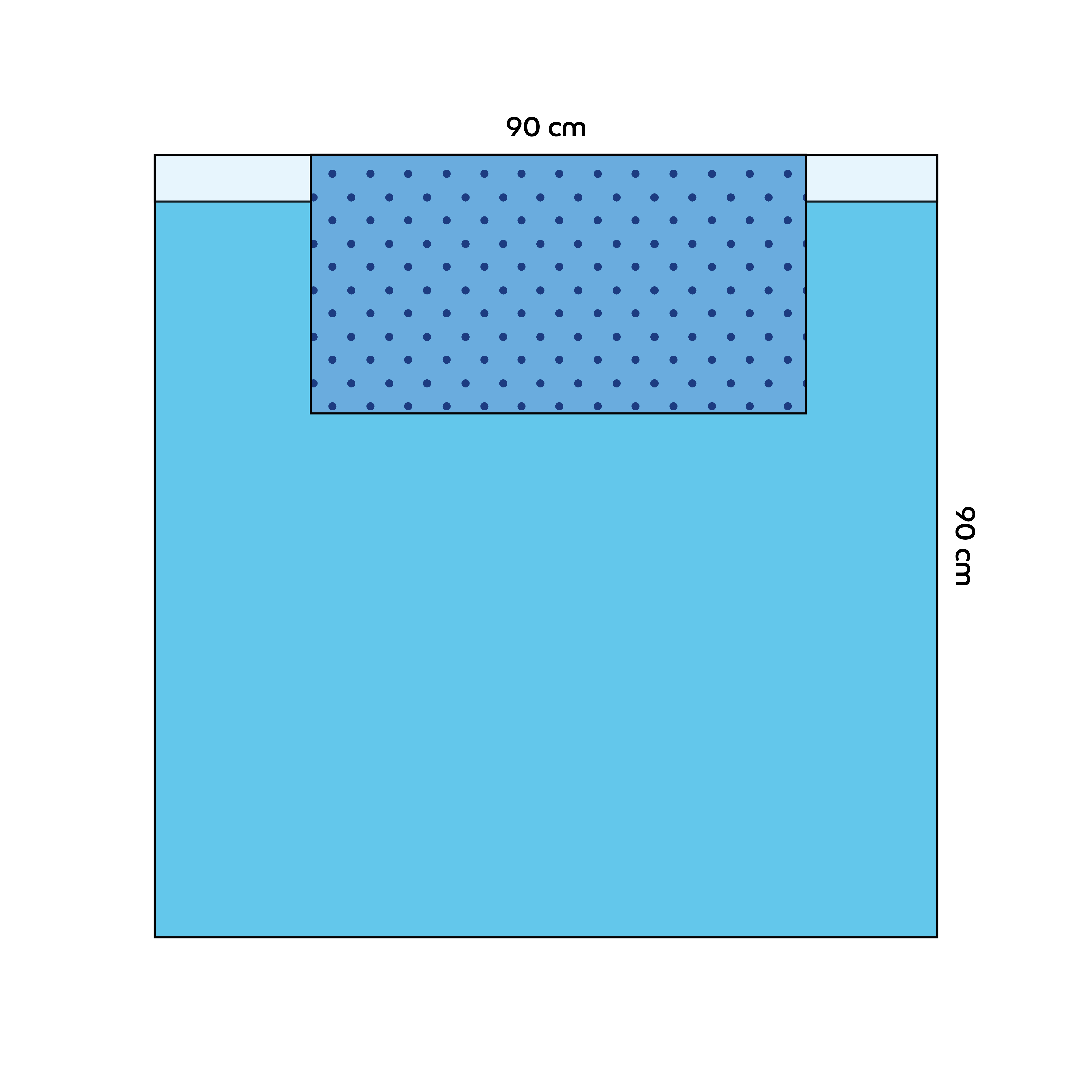 Sterile Patient Drape 90 x 90cm