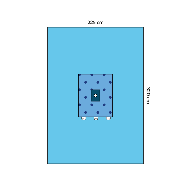 Sterile Extremity drape 250 x 320cm