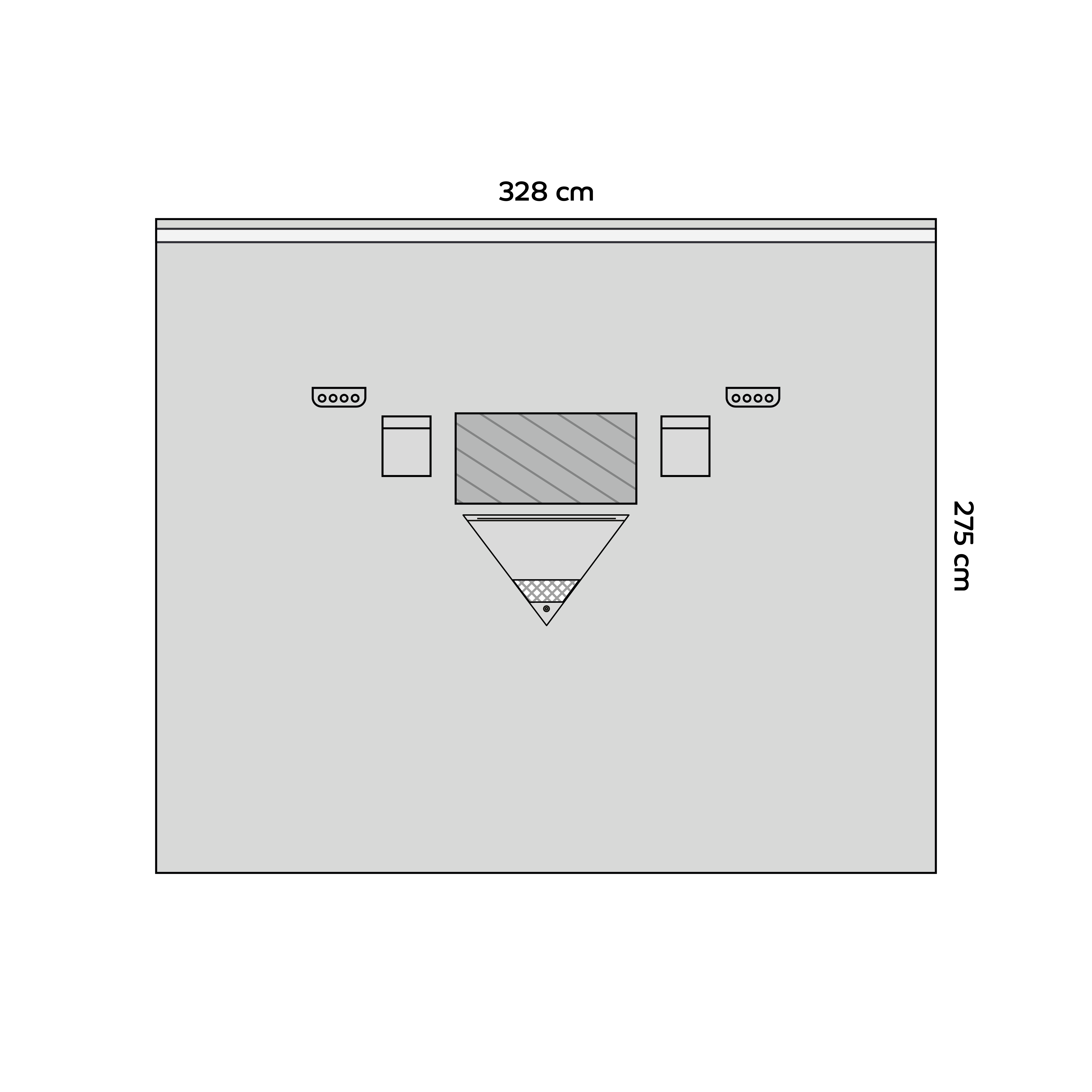 Vertical Isolation Drape - Incise + pouch