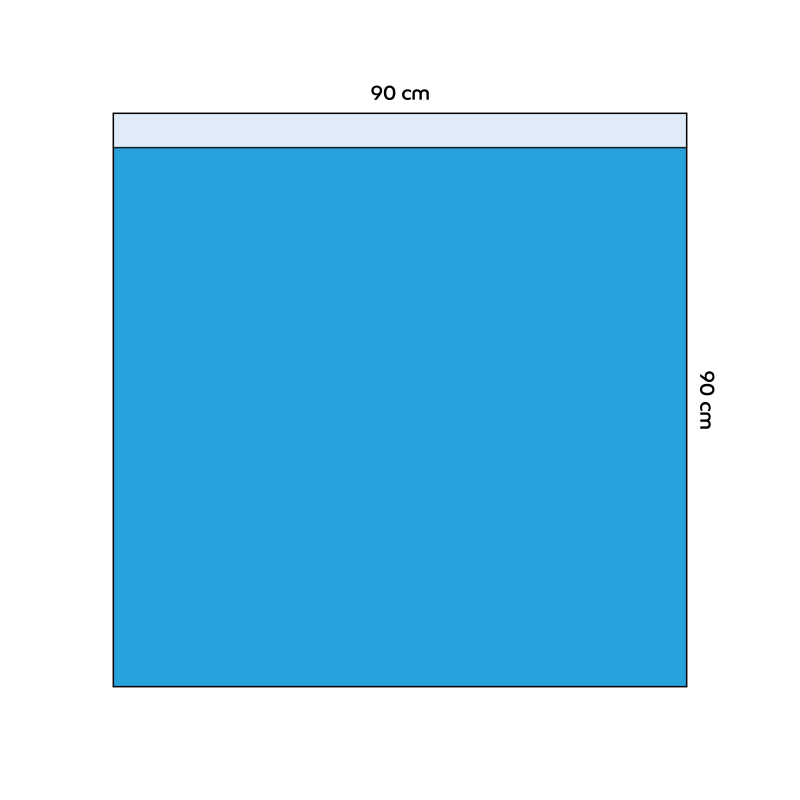Self Adhesive fenestrated drape