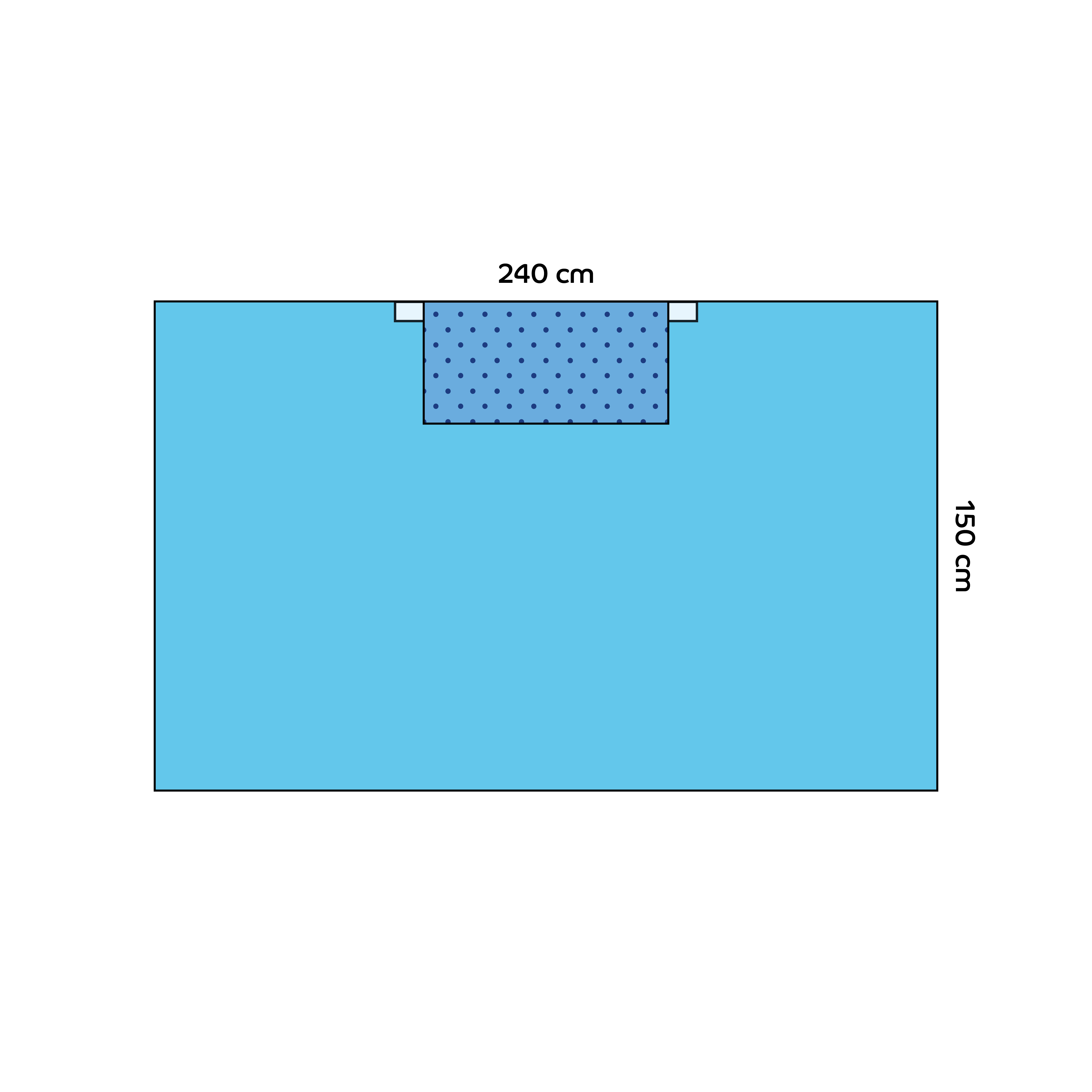 Patient Drape 240 x150cm Reinforced