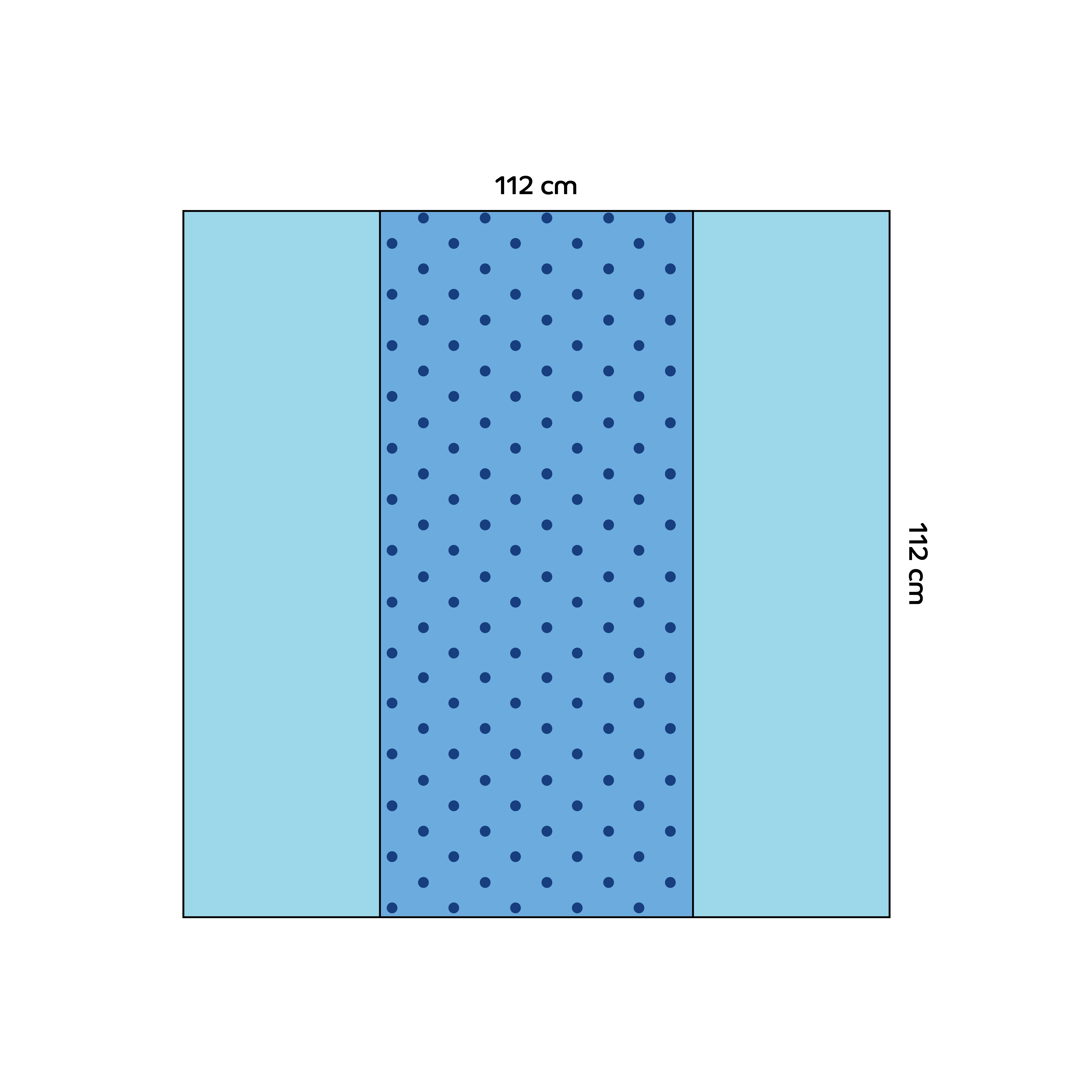 Trolley cover 112 x 112cm