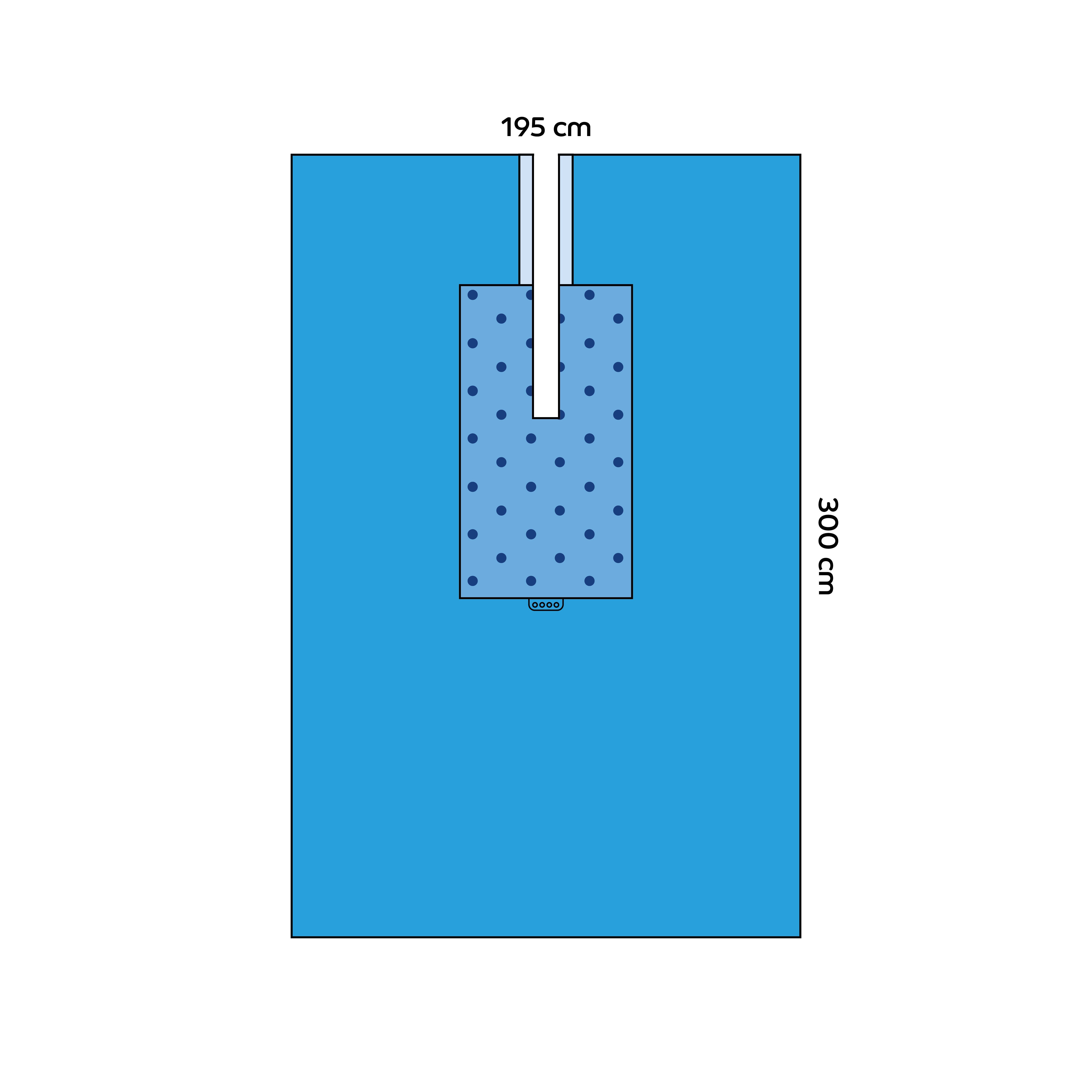 Self Adhesive Reinforced Split Drape