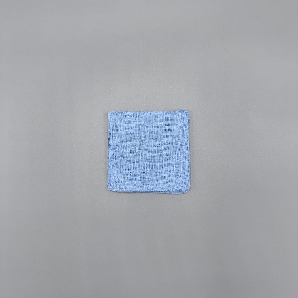 Type 13 Light BP Non-Sterile Swab - 12ply Blue - 10cm x 10cm