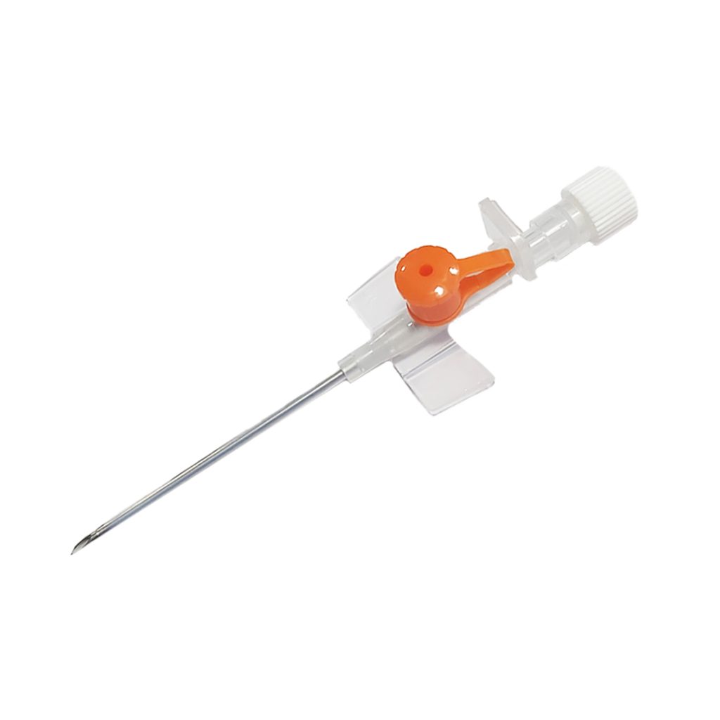 IV Cannula with Injection Valve and Wings 14G | Surgical & Wound Care ...