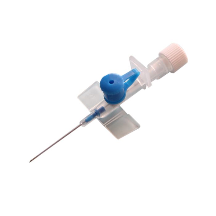 IV Cannula with Injection Valve and Wings 22G | Surgical & Wound Care ...