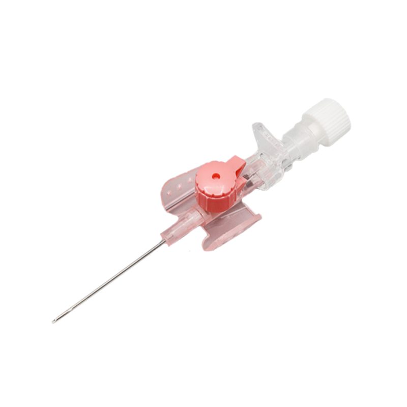 Safety Peripheral Intravenous Cannula Ported with Wings - 20G ...
