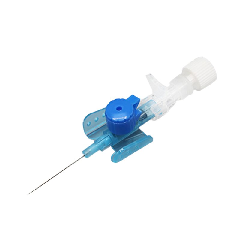 Safety Peripheral Intravenous Cannula Ported with Wings - 22G ...