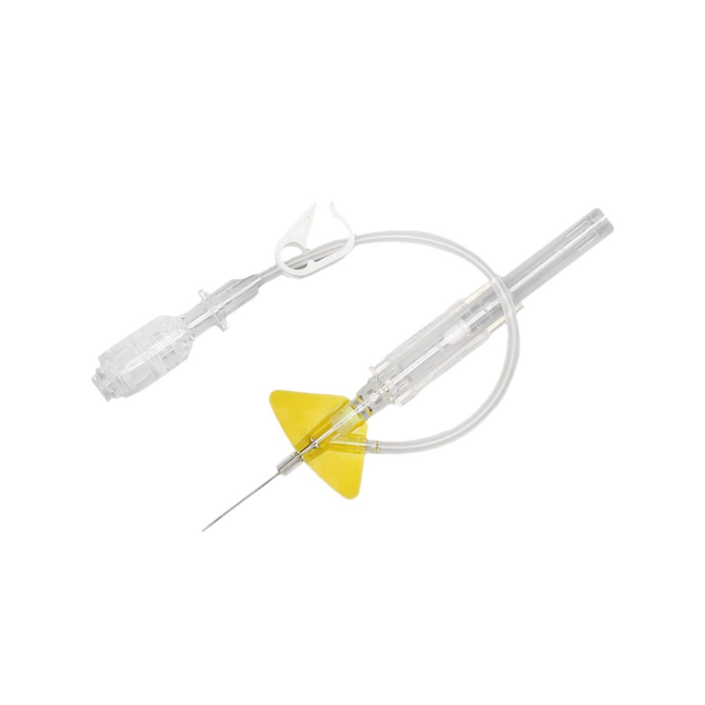 Safety Integrated Cannula - 24g - Single Port with Needle-Free device ...