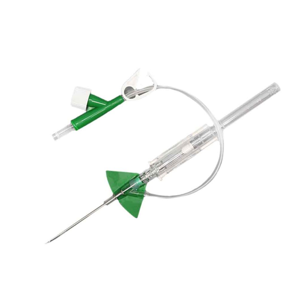 Safety Integrated Cannula - 18g - Dual Port without Needle-Free Device ...