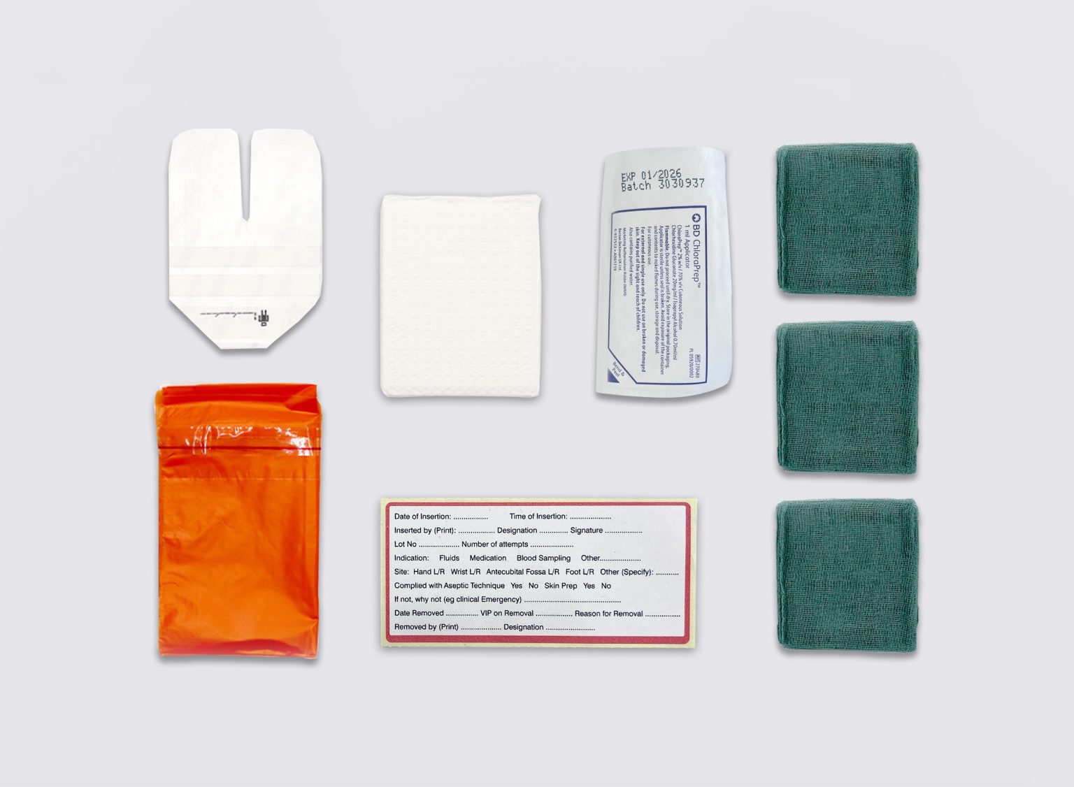 Adult IV Insertion Pack | Surgical & Wound Care Supplies