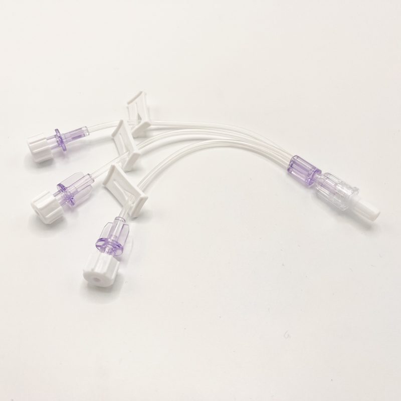 Microbore Extension Set, Triple-Lumen, 10cm | Surgical & Wound Care ...