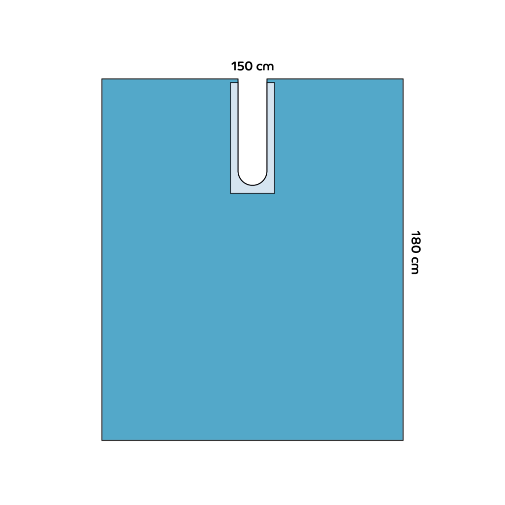 Self Adhesive Split film Drape