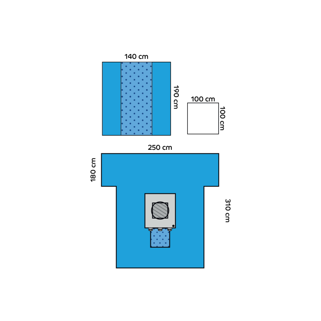SMS C-Section Drape Pack with Full Incise | Surgical & Wound Care Supplies