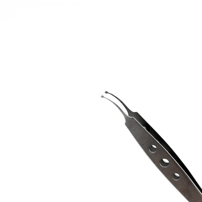 Buratto LASIK Flap Forceps Curved 10.5cm -Disc Serrated Jaws | Surgical ...