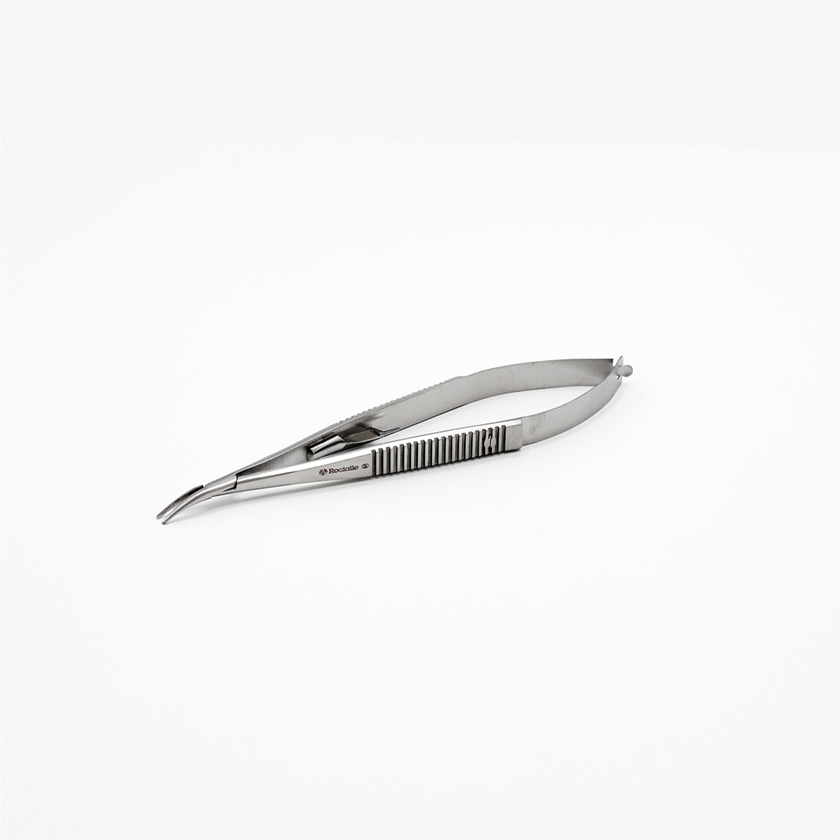 Castroviejo Needle Holder Curved With Lock | Surgical & Wound Care Supplies