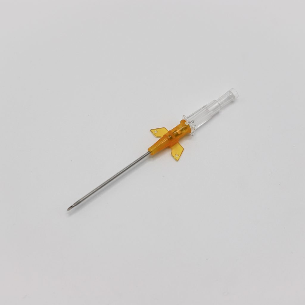 Safety Peripheral Intravenous Cannula with Wings 14G | Surgical & Wound ...