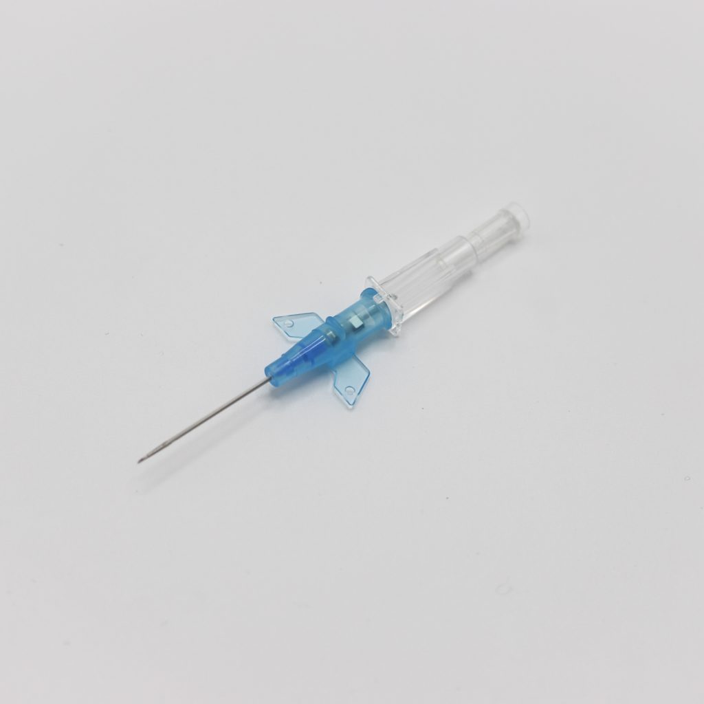 Safety Peripheral Intravenous Cannula with Wings 22G | Surgical & Wound ...