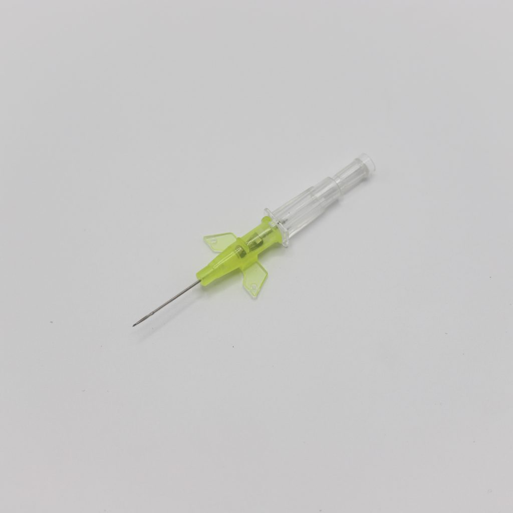 Safety Peripheral Intravenous Cannula with Wings 24G | Surgical & Wound ...