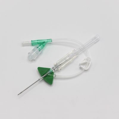 Safety Integrated Cannula - 18g - Dual Port with up to 2 Needle-Free ...