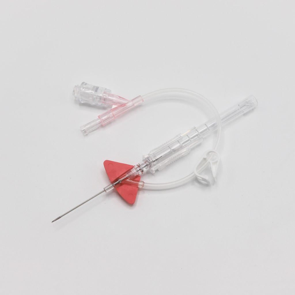 Safety Integrated Cannula - 20g - Dual Port with up to 2 Needle-Free ...