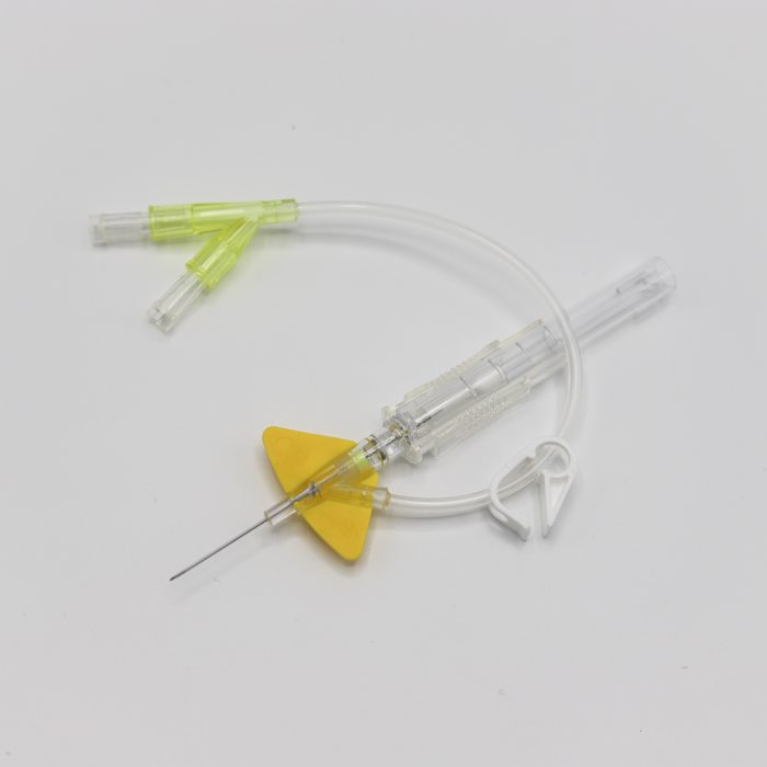 Safety Integrated Cannula - 24g - Dual Port without Needle-Free Device ...