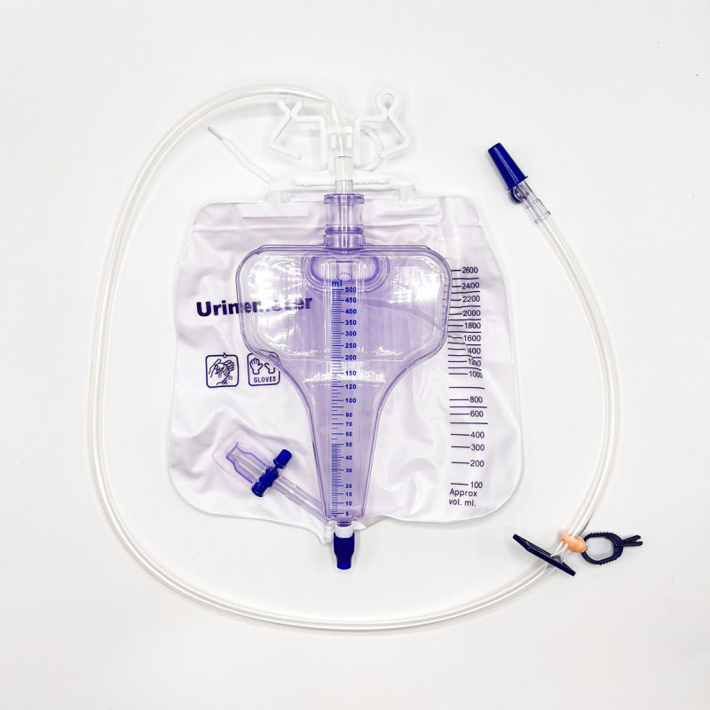 Urine Bag 2600ml with 500ml Meter Surgical Wound Care Supplies