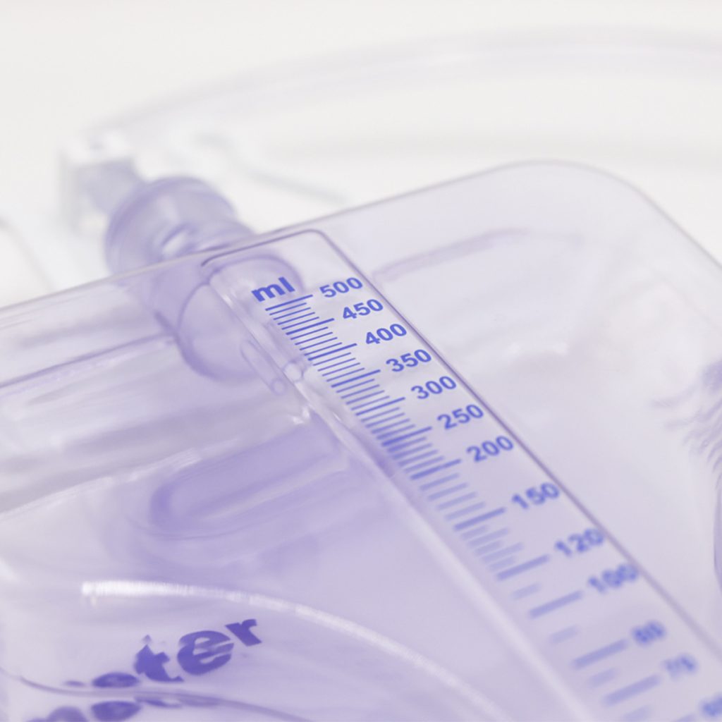 Urine Bag 2600ml with 500ml Meter | Surgical & Wound Care Supplies